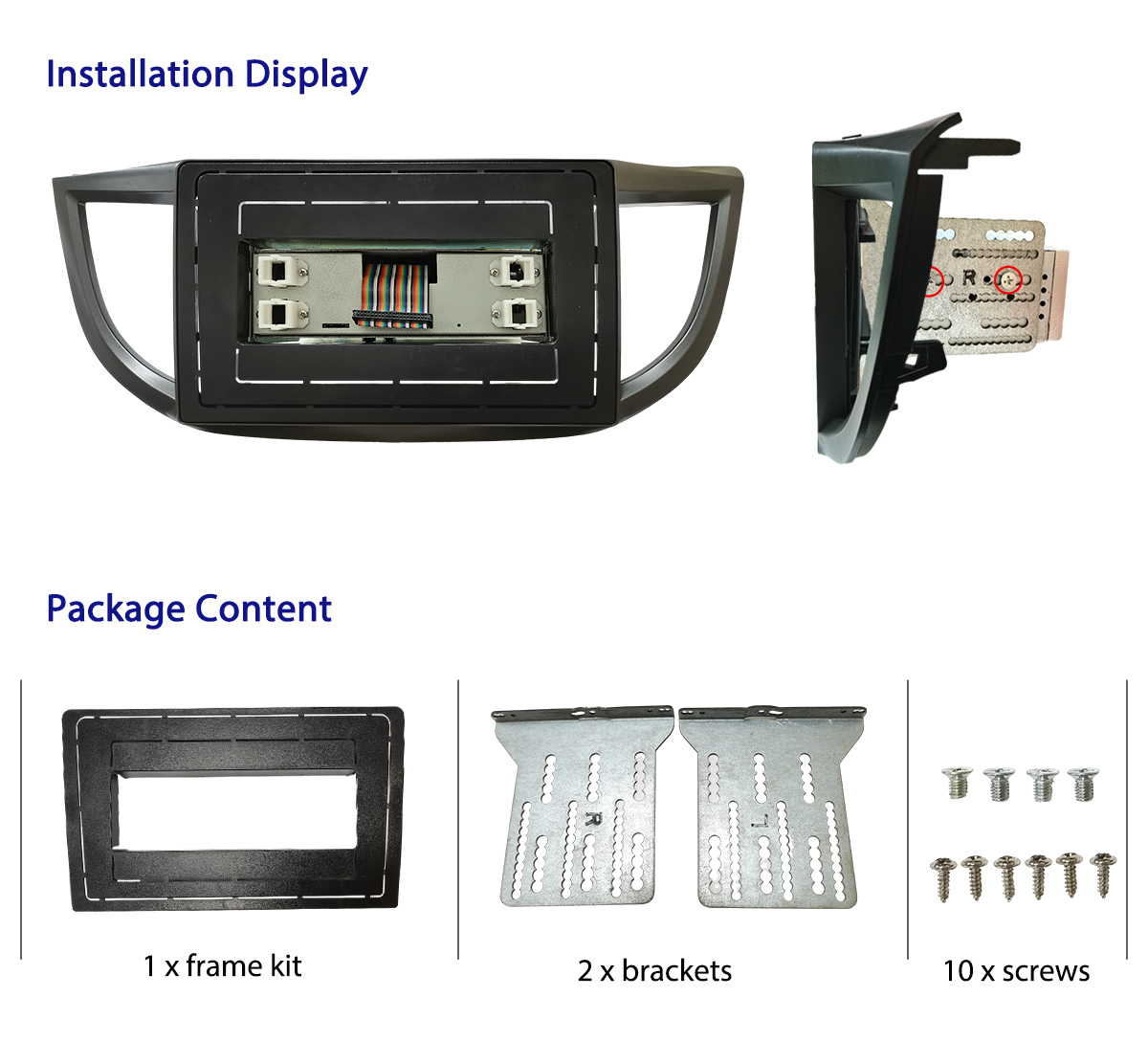 10.1" Mounting Bracket for Android Radio