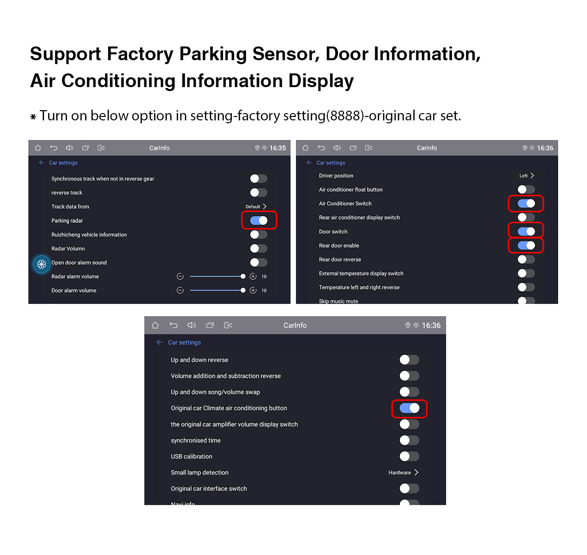 Joying 2016-2021 Honda CIVIC CRV Canbus Harness supports factory AMP