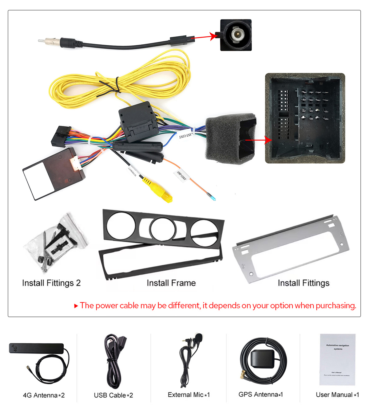 BMW E90 Aftermarket Head Unit GPS Navigation - Joying