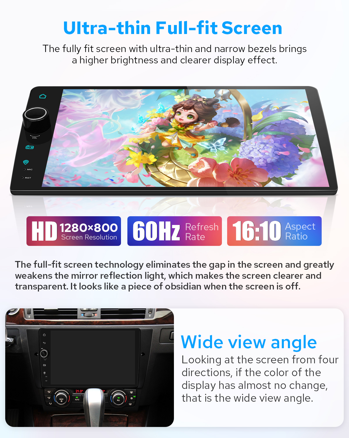 BMW E90 Aftermarket Head Unit GPS Navigation - Joying