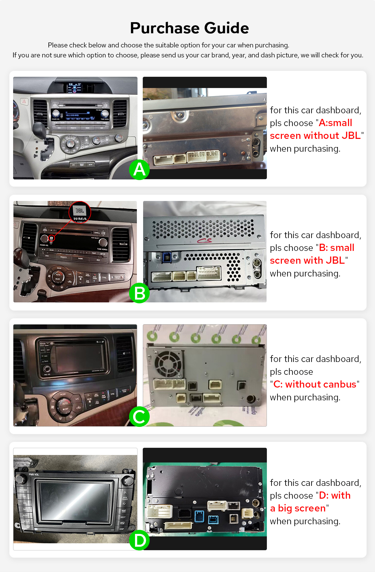 Toyota Sienna Android 12 Autoradio