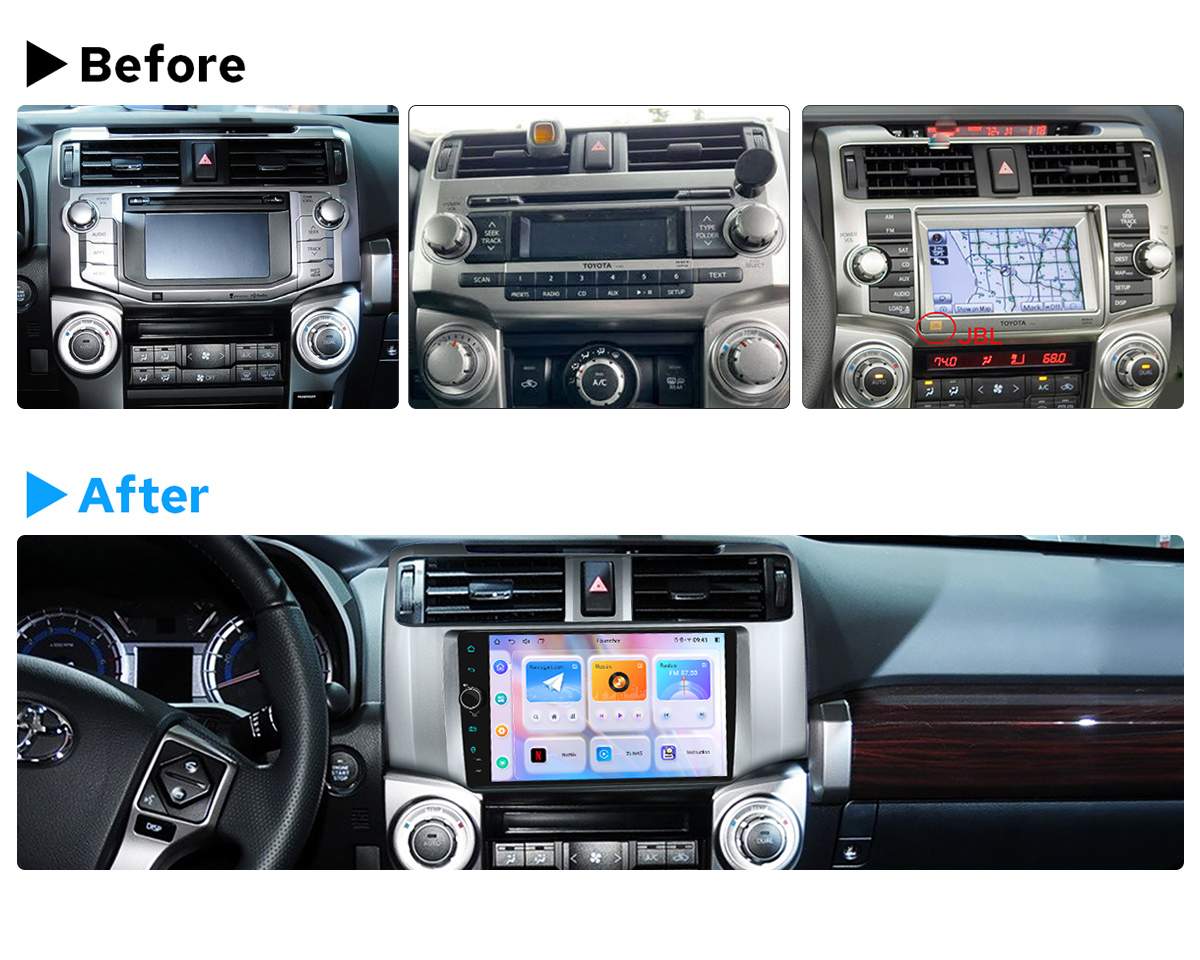 Toyota 4Runner Android 12 Autoradio - Joying