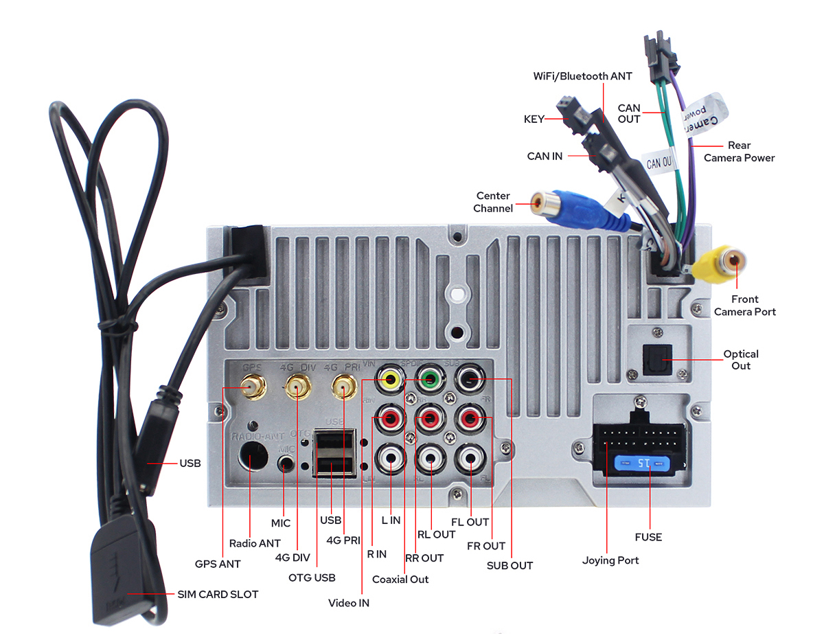 Toyota GT86 Head Unit Android 12 Autoradio - Joying