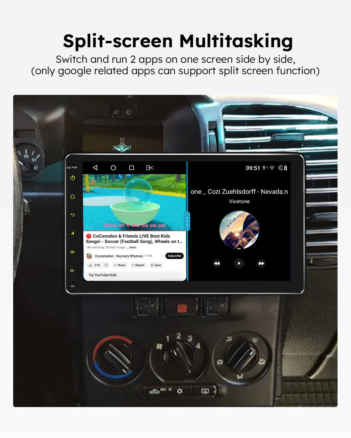 Joying Android 12 Radio 2Din GPS Navigation System