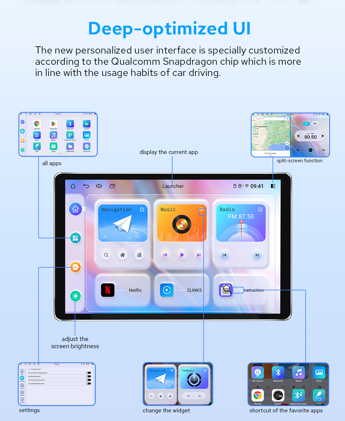 Joying Qualcomm Snapdragon Android 12 Head Unit