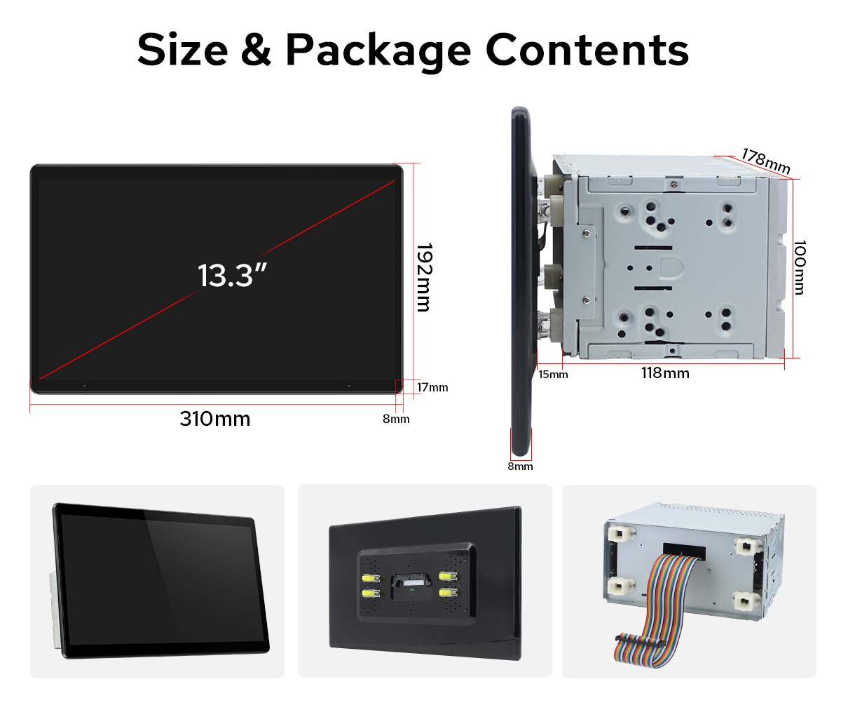 2Din Head Unit Replacement Android Autp System - Joying