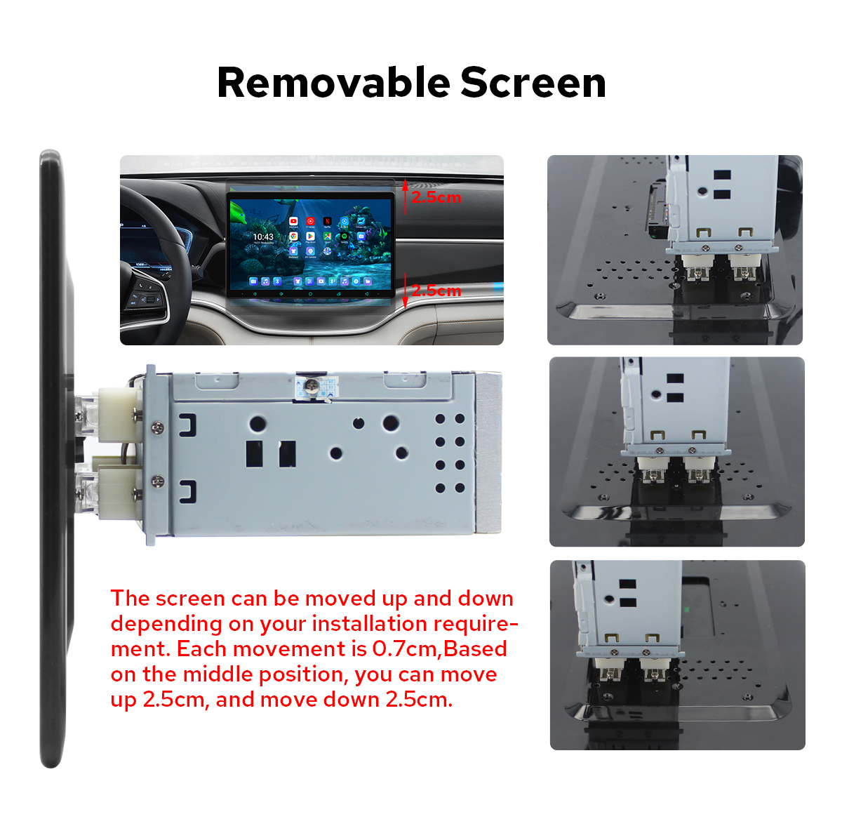 Joying Android 12 Radio 15.1" Big Screen 1 Din Head Unit
