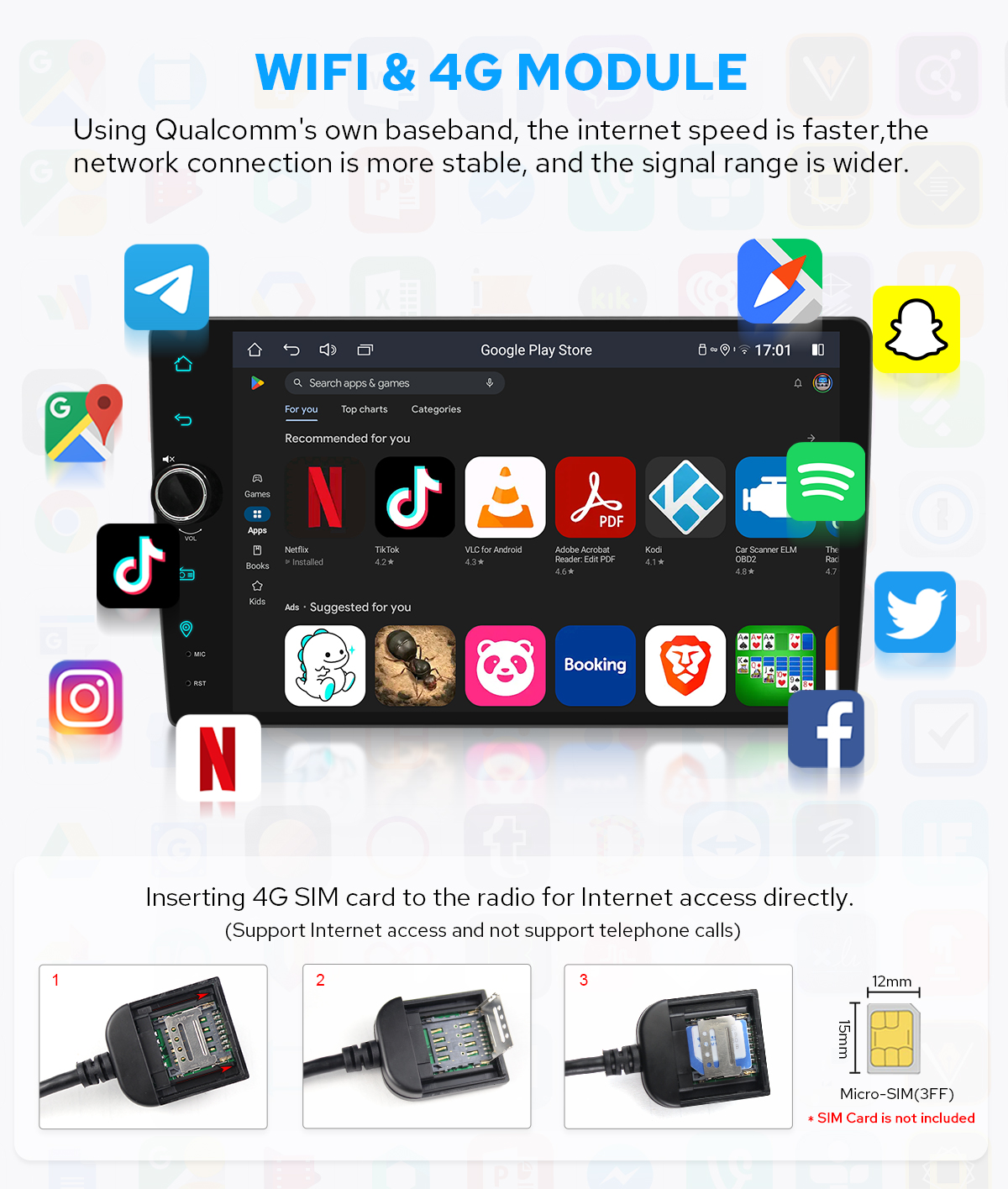 Plug and Play Android Autoradio for VW Golf 6
