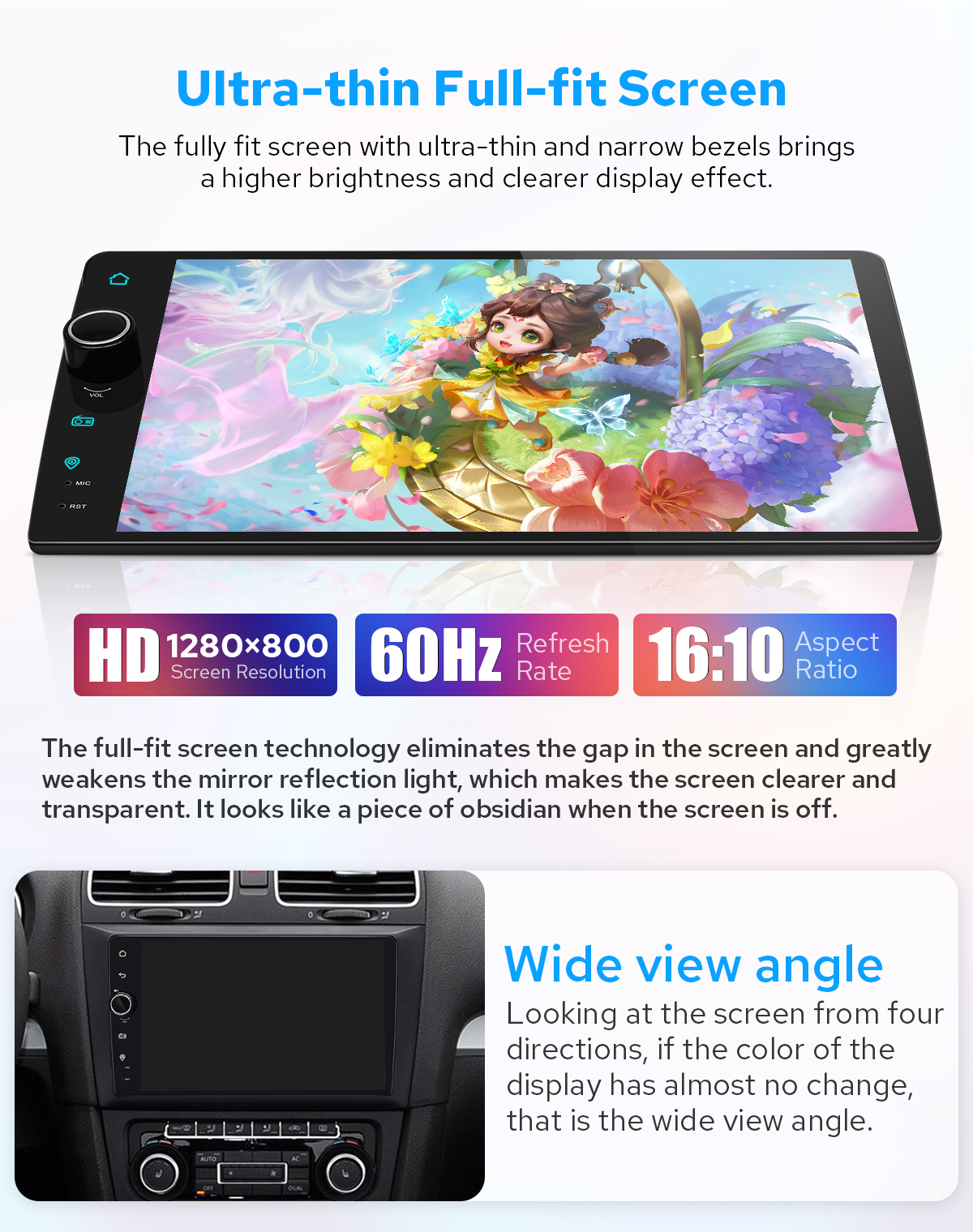 Plug and Play Android Autoradio for VW Golf 6