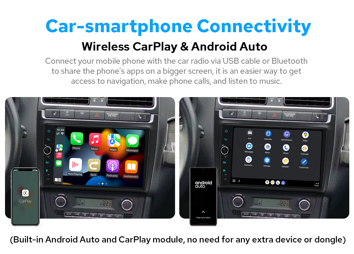 VW Polo Android Stereo Upgrade GPS Navigation Radio - Joying