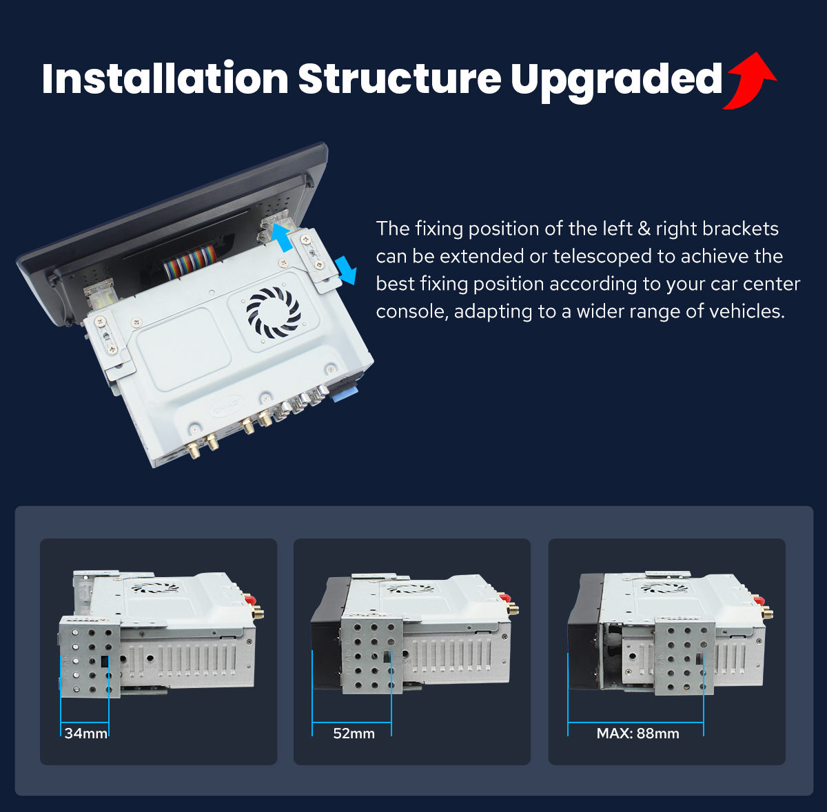 Android 13 Single Din Head Unit 1Din DVD Player - Joying