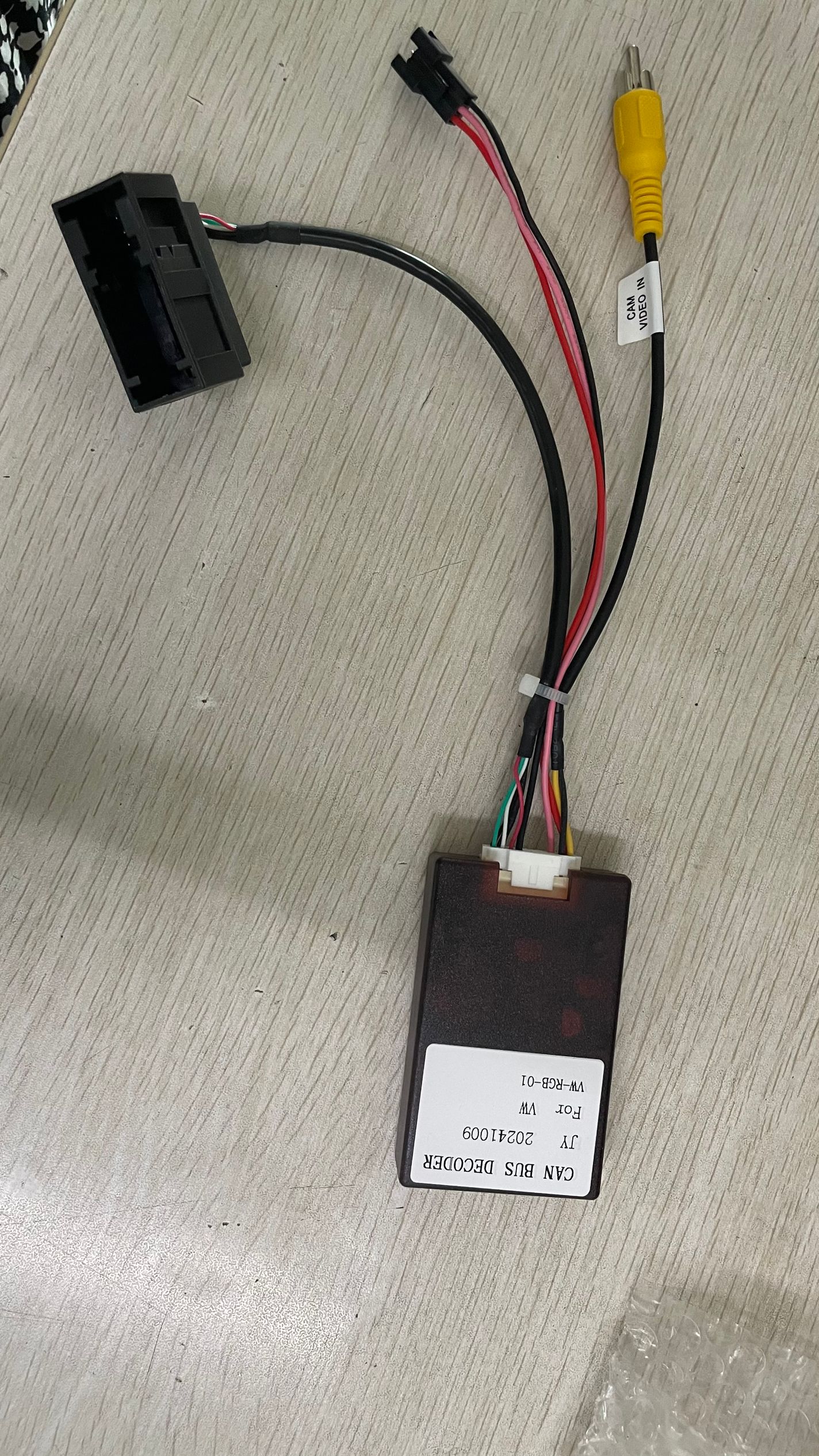 How to make the VW OEM Reverse Camera work with Joying Radio?