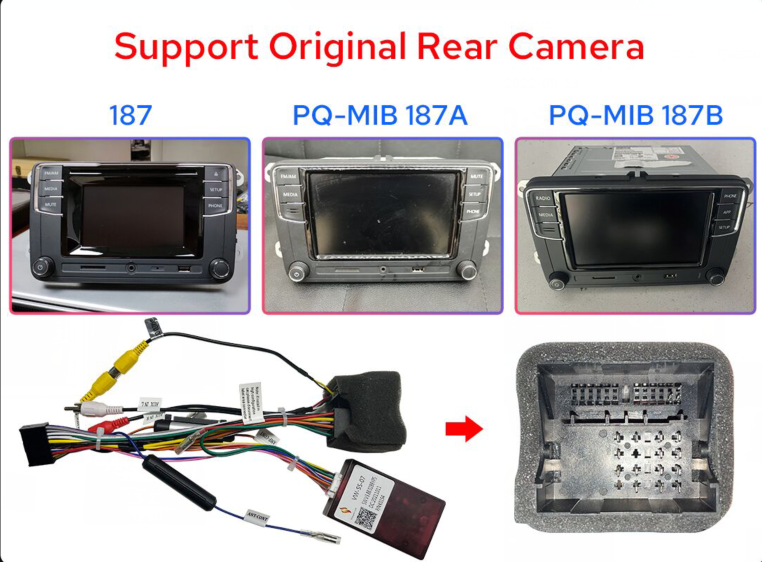 How to make the VW OEM Reverse Camera work with Joying Radio?