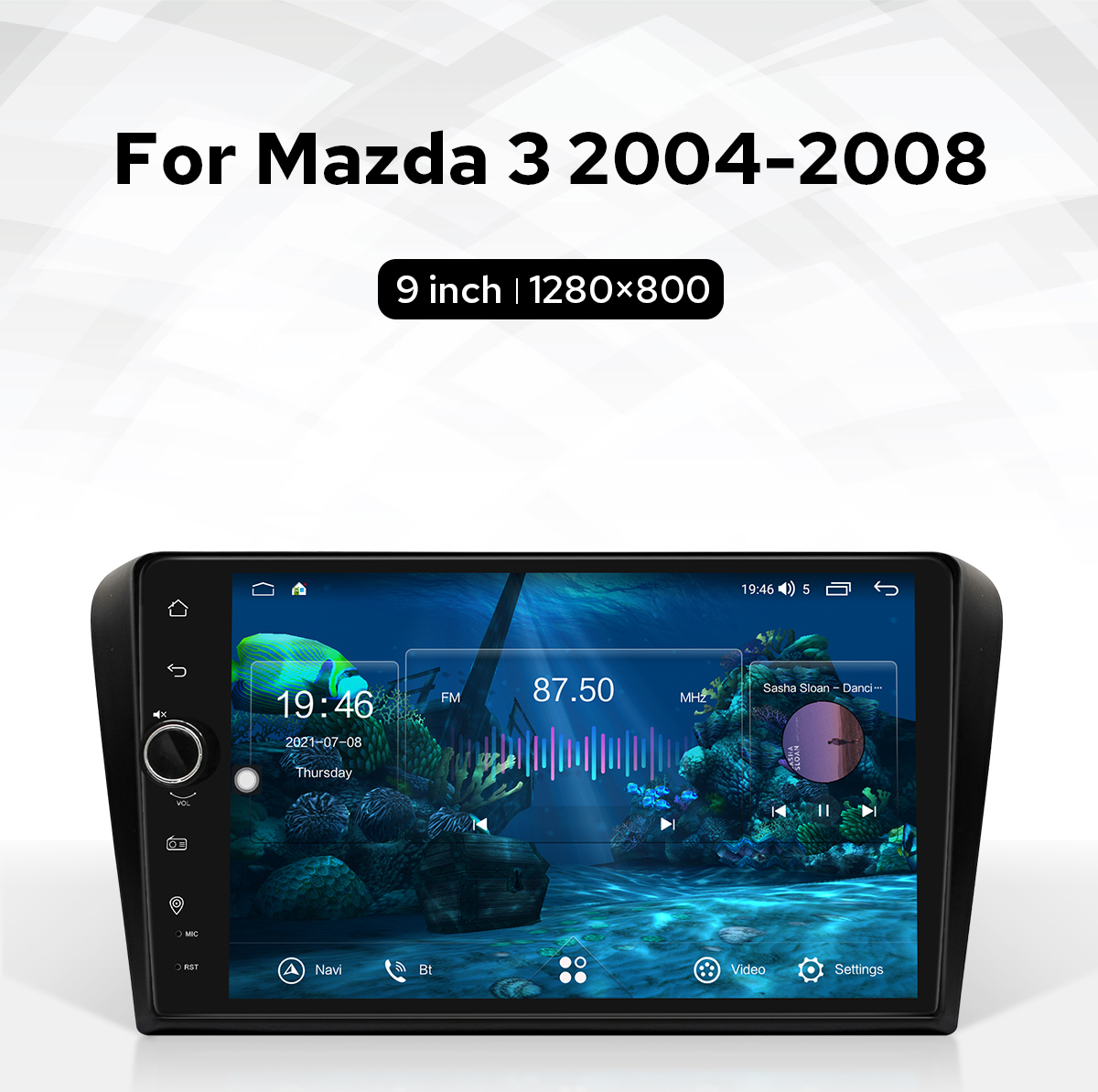 Mazda 3 Car Stereo Upgrade Android Radio - Joying