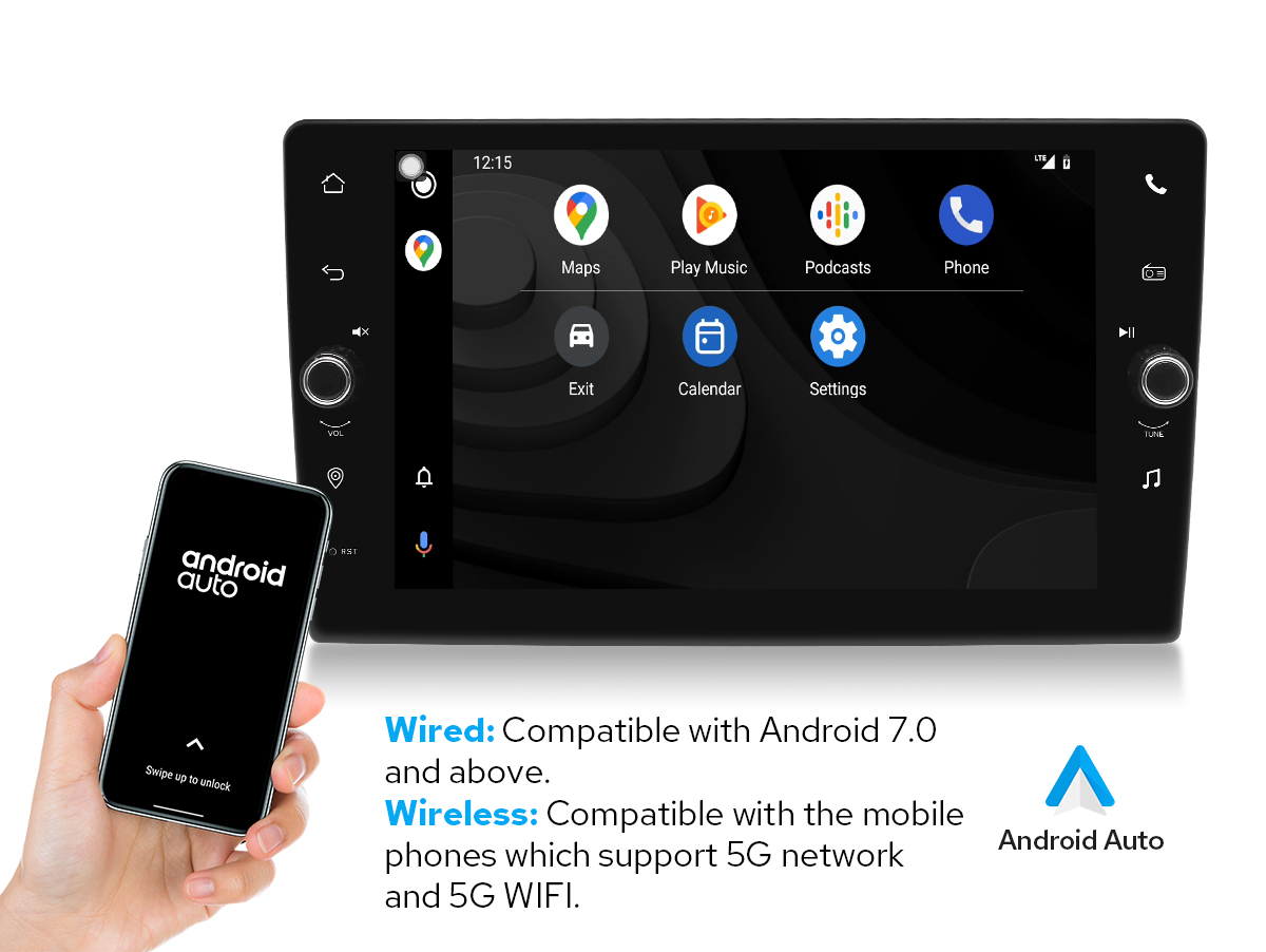 Mazda 5 Android Autoradio 4G LTE GPS Stereo - Joying