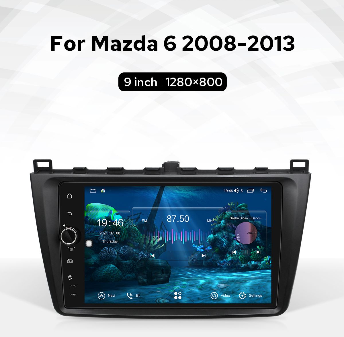 Mazda 6 Android Auto Head Unit - Joying