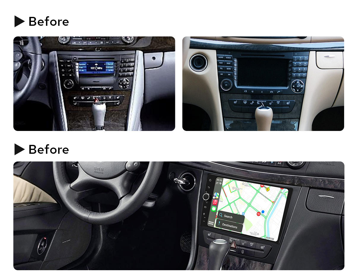 Mercedes-Benz E-Class W211 CLS C219 Head Unit