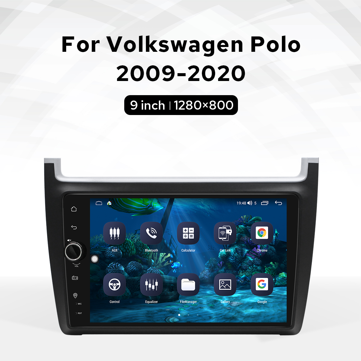 VW Polo Android Stereo Upgrade GPS Navigation Radio - Joying